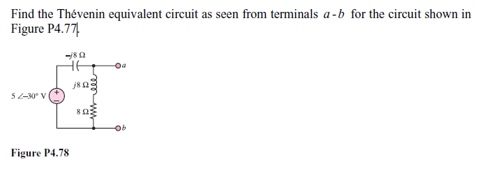 Solved Find the Thevenin equivalent circuit as seen from | Chegg.com
