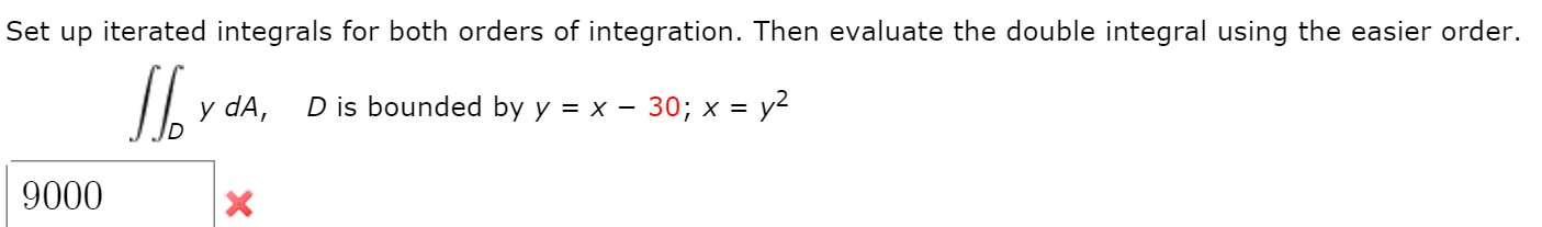 Solved: Set Up Iterated Integrals For Both Orders Of Integ... | Chegg.com