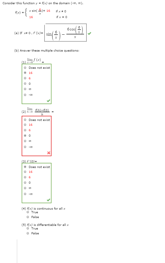 Solved Consider this function y = f(x) on the domain | Chegg.com