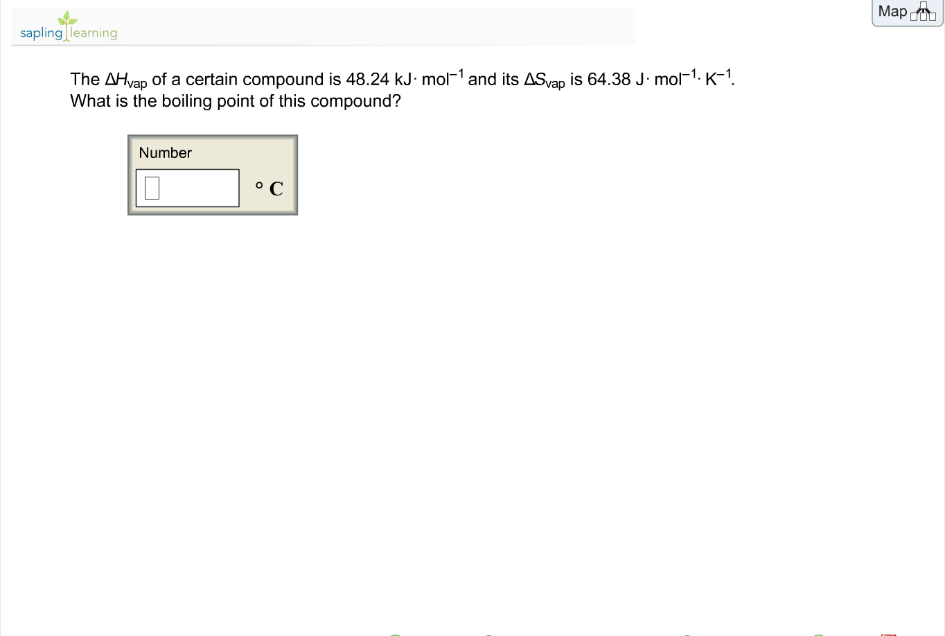 Solved The delta H_vap of a certain compound is 48.24 kJ. | Chegg.com