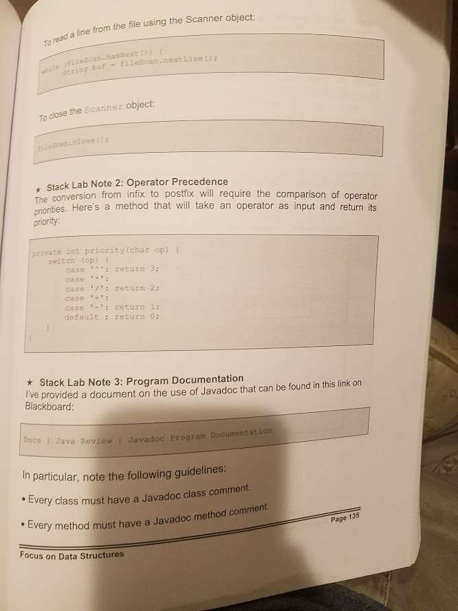 Solved Lab Infix To Postfix Notation Computer Lab Infix 5480