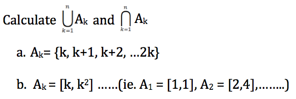 Solved Calculate and Ak = {k, k + 1, k + 2, cdot 2k} Ak = | Chegg.com