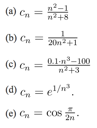 Solved Determine if the sequence if convergent. Explain your | Chegg.com