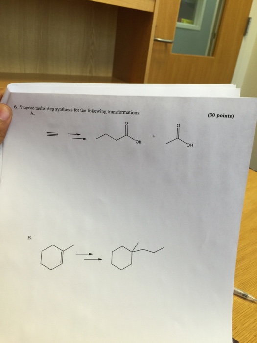 Solved Propose multi-step synthesis for the following | Chegg.com Solved Propose multi-step synthesis for the following | Chegg.com