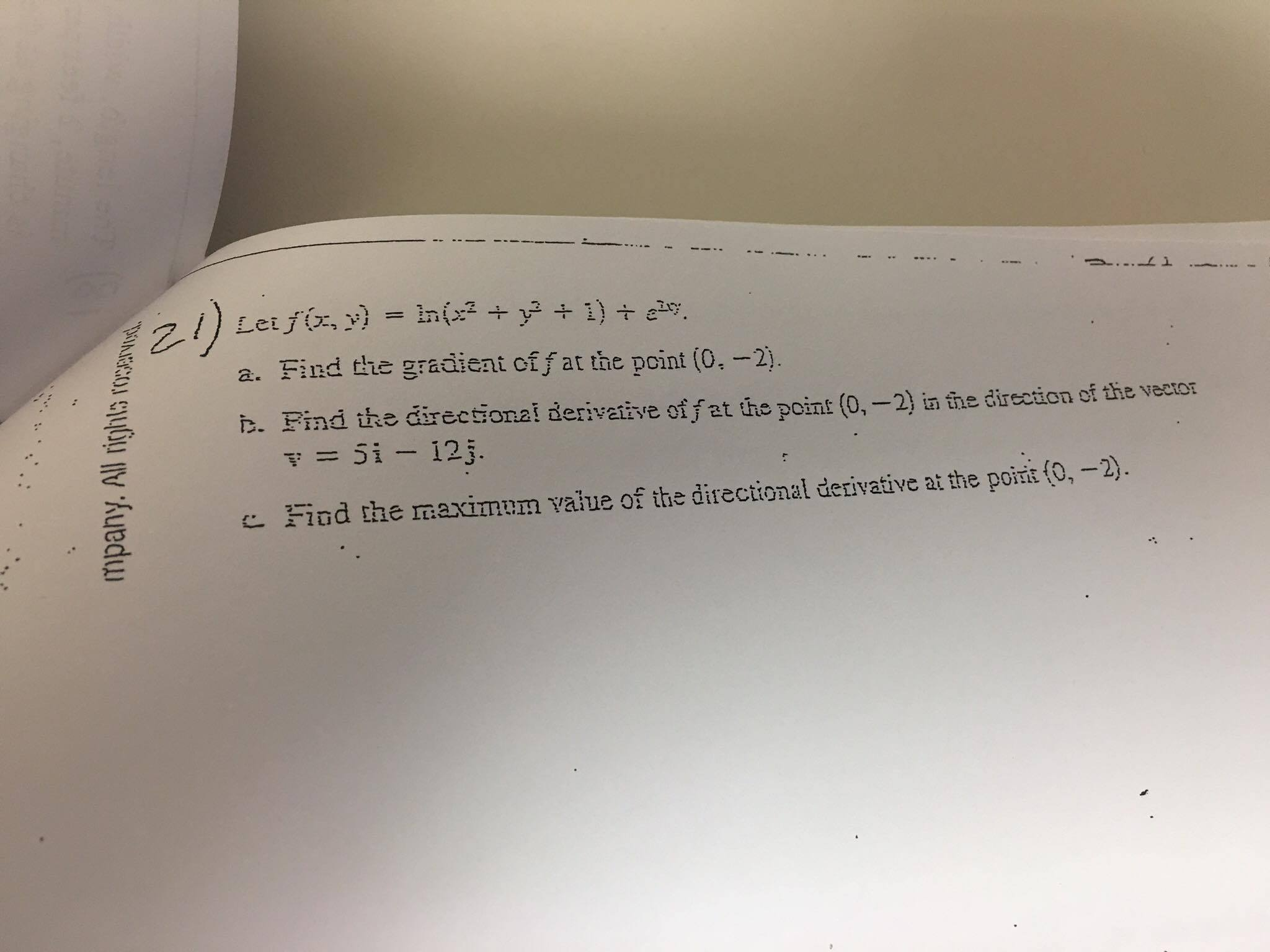 Solved Let F x y In x 2 Y 2 1 E 2xy Find The Chegg