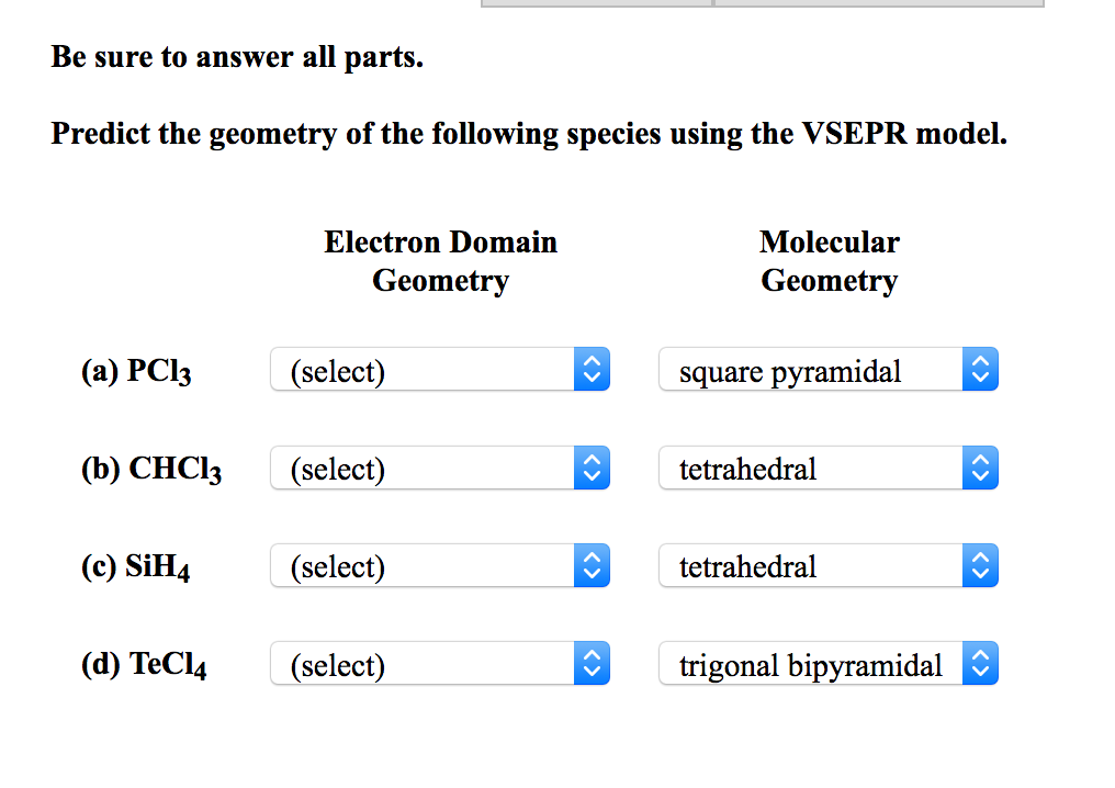 Using Vsepr Theory To Predict Molecular Shape By Levi Ekman