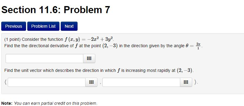 Solved Consider The Function F X Y 2x 2 3y 2 Find