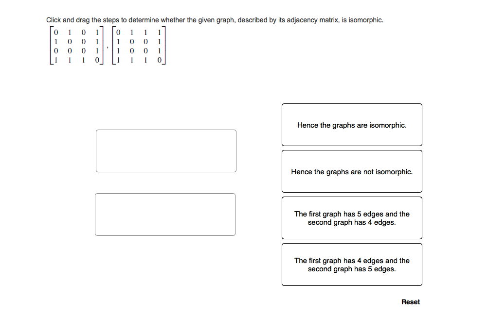 Solved Click and drag the steps to determine whether the | Chegg.com