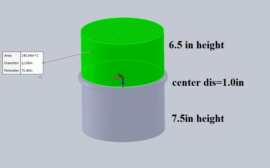 Solved SOLIDWORKS Make a cylinder with a groove for an O | Chegg.com