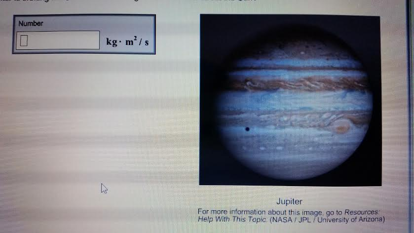 Solved Jupiter is orbiting the Sun. What is its angular | Chegg.com
