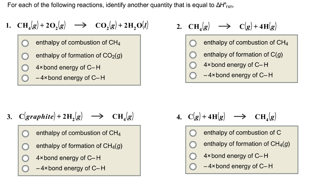 Solved For each of the following reactions, identify another | Chegg.com