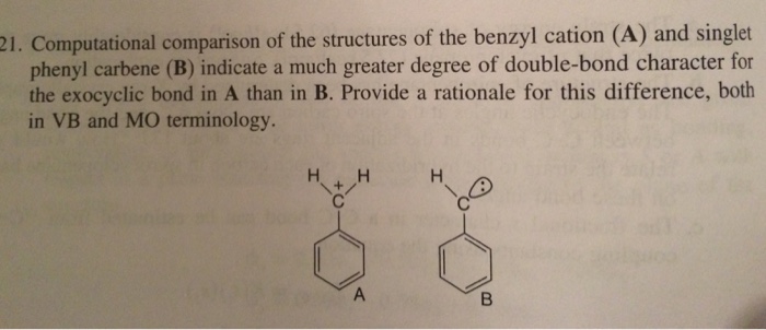 Solved 21. Computational comparison of the structures of | Chegg.com