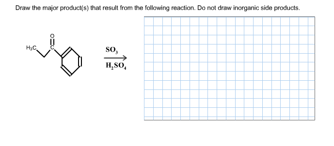 Solved Draw the major product(s) that result from the | Chegg.com