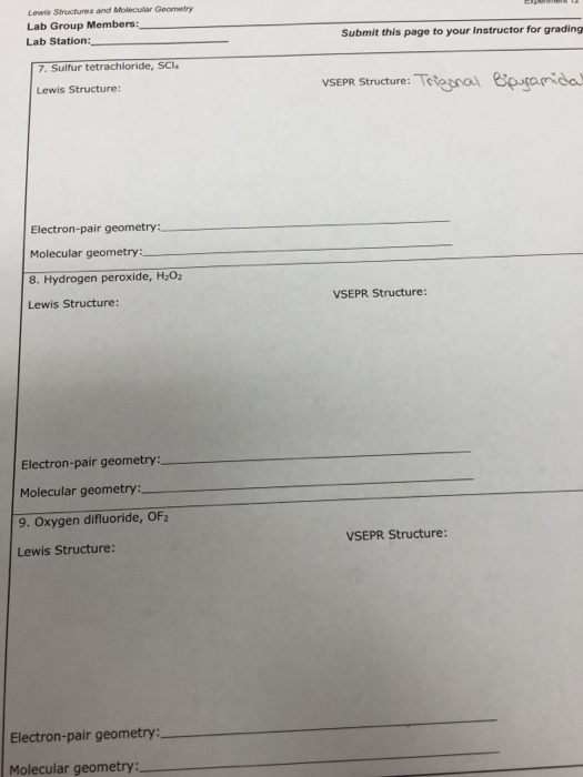 Solved Sulfur tetrachloride, SCl_4 Lewis Structure: | Chegg.com