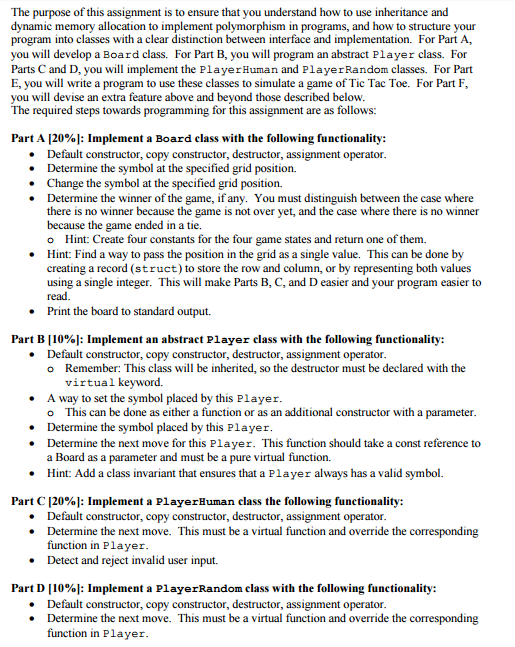 Solved In this assignment, you will implement a simple | Chegg.com