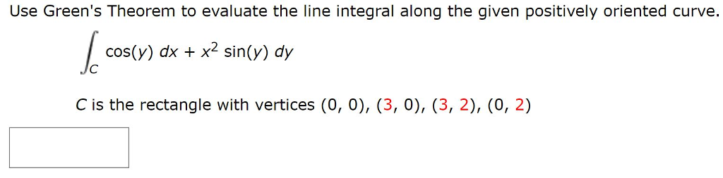Solved Use Green's Theorem to evaluate the line integral | Chegg.com
