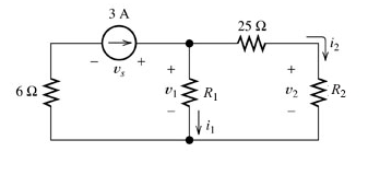 Solved Find v sub s in the figure above. v sub 1? i sub 2? | Chegg.com