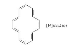 Solved The 1H NMR spectrum of [14]annulene shows two | Chegg.com