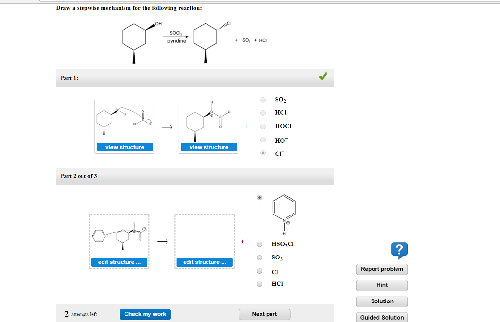 Solved Part 1: Predict the major product of the following | Chegg.com