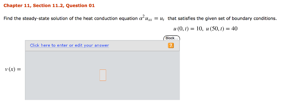 Solved Find the steady-state solution of the heat conduction | Chegg.com