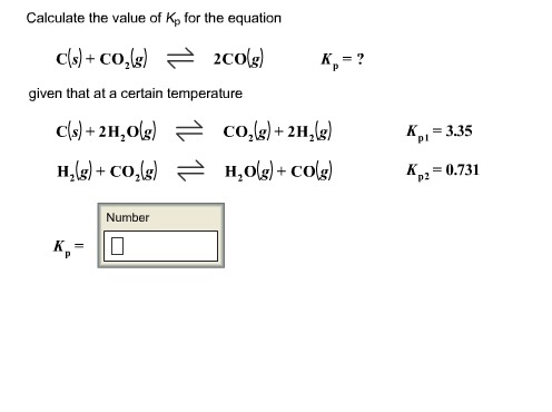 Calculate the Value of Kp for the Equation - Kody-has-Williams