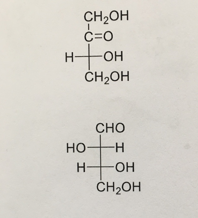 Solved CH20H C O H OH CH2OH CHO HO H H- OH CH2OH | Chegg.com