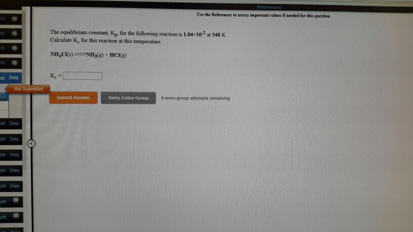 Solved Use the References to access important values if | Chegg.com