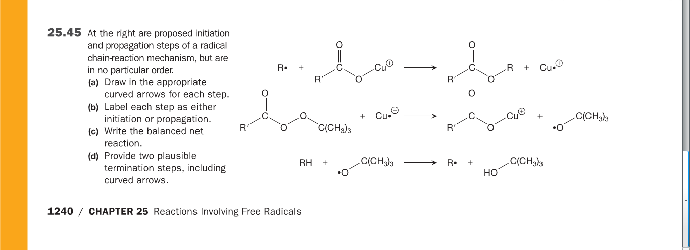 Solved At the right are proposed initiation and propagation | Chegg.com
