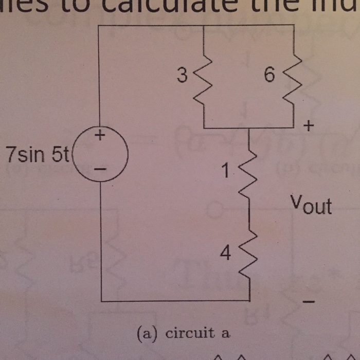 Solved Use current or voltage divider rules to calculate the | Chegg.com