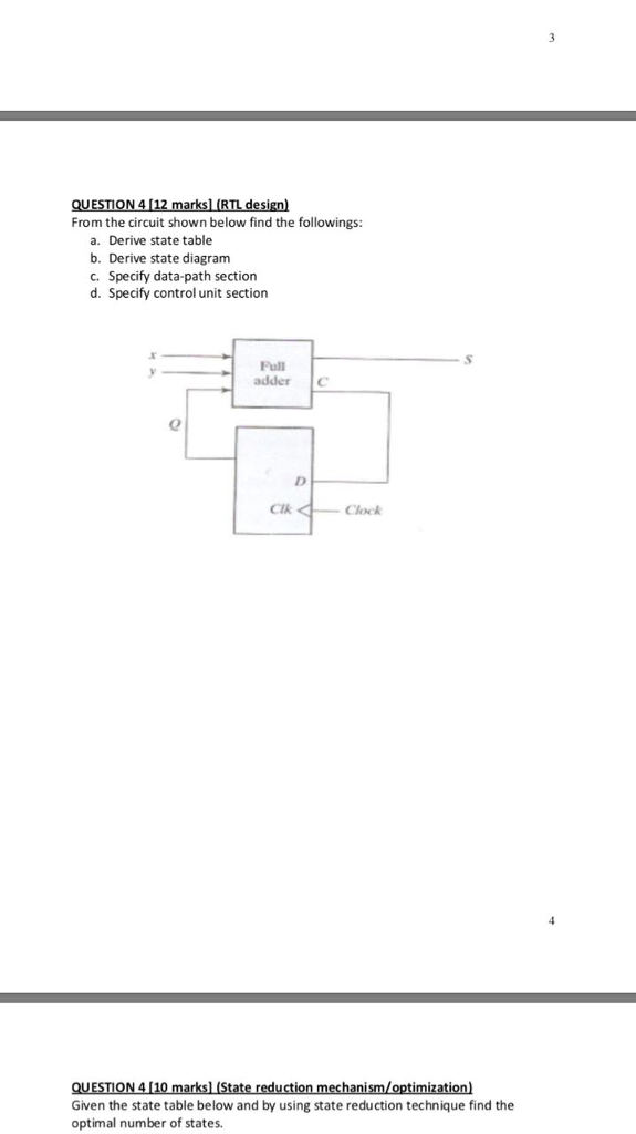 Solved From the circuit shown below find the followings: a. | Chegg.com
