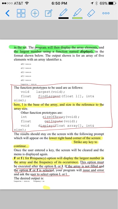 Solved ..ooo AT&T令 6:50 PM ELET 2300-03 Homework No. 6 Dr. E | Chegg.com