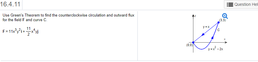 Solved Use Green's Theorem to find the counterclockwise | Chegg.com
