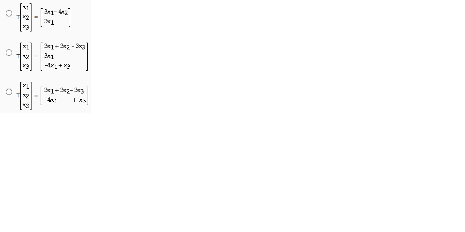 Solved The columns of I 3 Suppose that T is a linear | Chegg.com