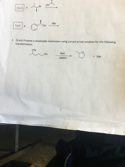 Solved Propose a reasonable mechanism using curved arrow | Chegg.com