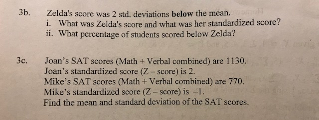 Solved On a certain test, the mean score was 30 and the | Chegg.com