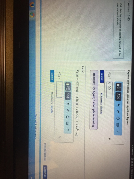 Solved e ASSIGNMENLM2 (Chapter 18) Exercise 18.45 Exercise | Chegg.com