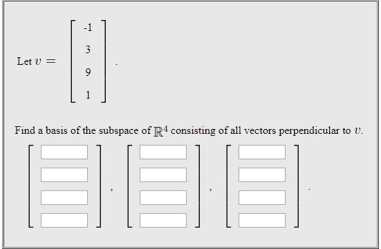 Solved Find a basis of the subspace of IR4 consisting of all | Chegg.com