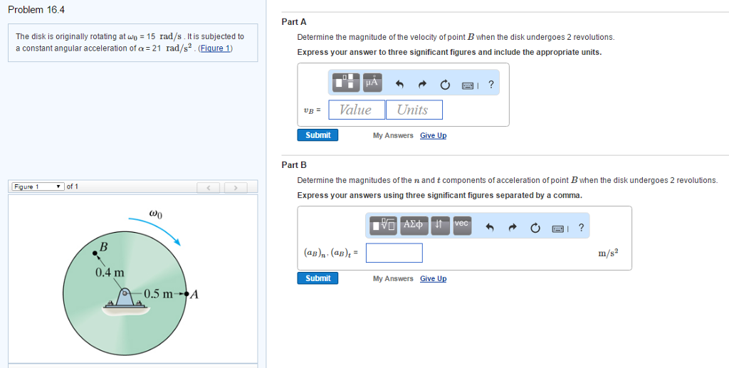 Solved: The Disk Is Originally Rotating At ω0 = 15 Rad/s .... | Chegg.com