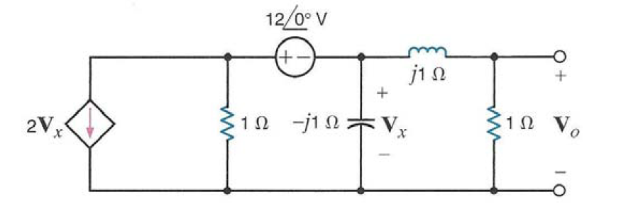 Solved This problem says solve this circuit by using | Chegg.com