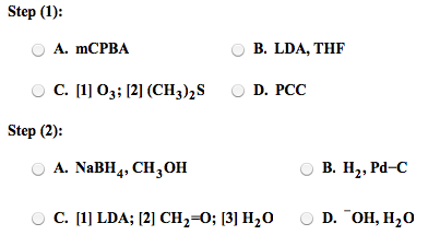 Solved Following the two-step reaction sequence depicted | Chegg.com