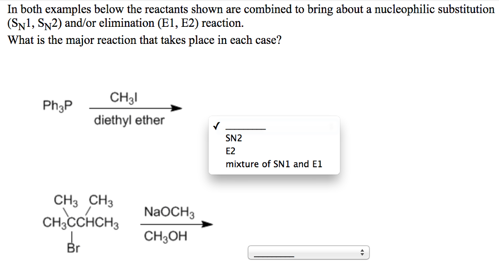 Solved In both examples below the reactants shown are | Chegg.com