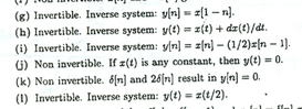 Solved Determine if each of the following systems is | Chegg.com