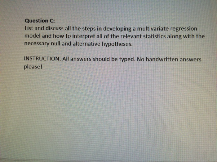 Solved List and discuss all the steps in developing a | Chegg.com