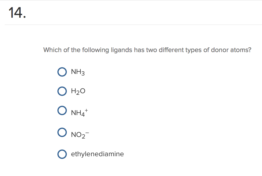 Solved 2 Which Are The Most Common Transition Metals O The