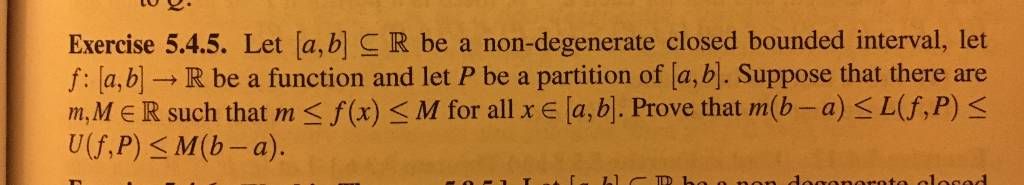 Solved Let [a, b] Subsetequalto R be a non-degenerate closed | Chegg.com