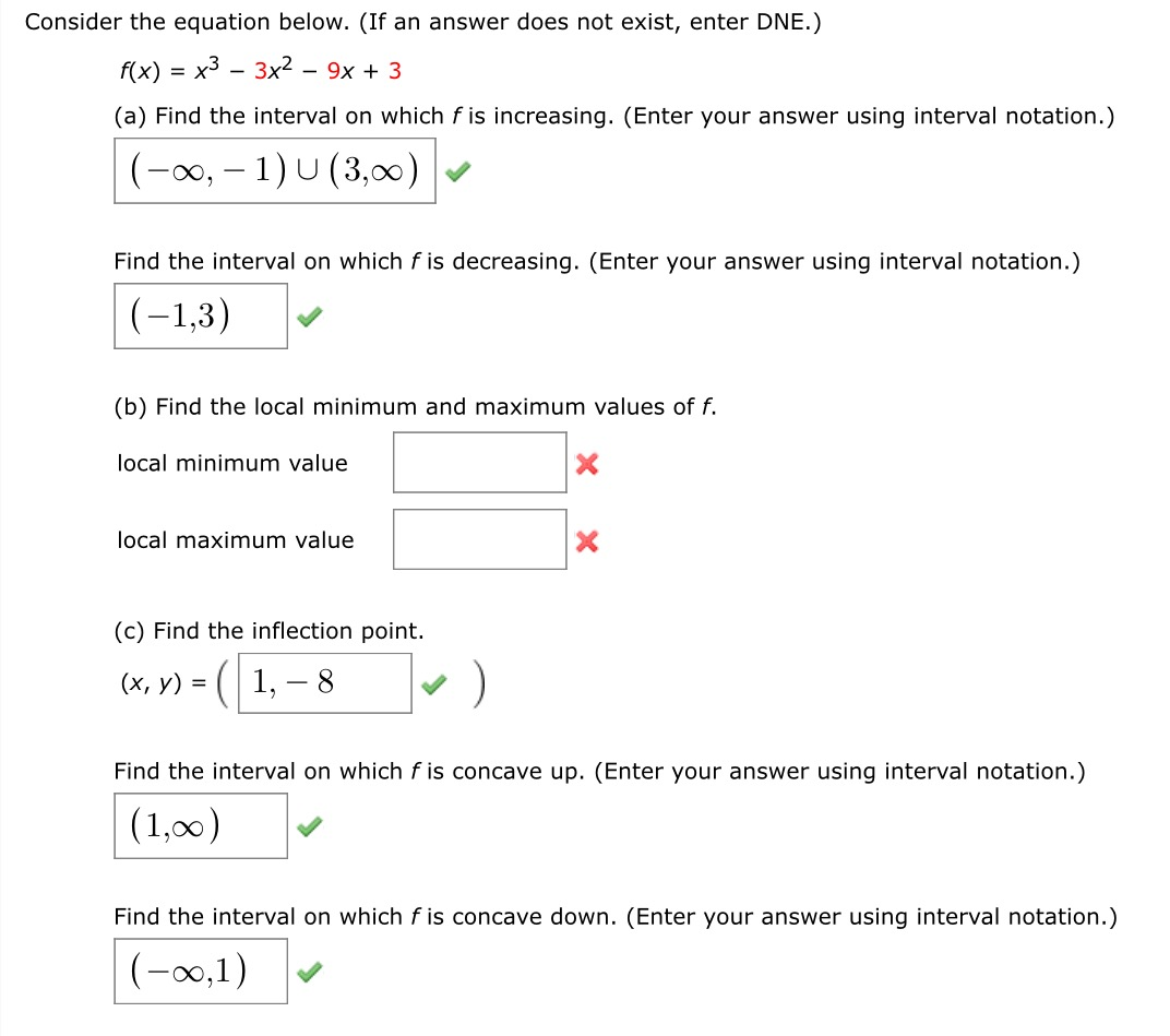 Solved Need assistance with solving the (red X areas) | Chegg.com