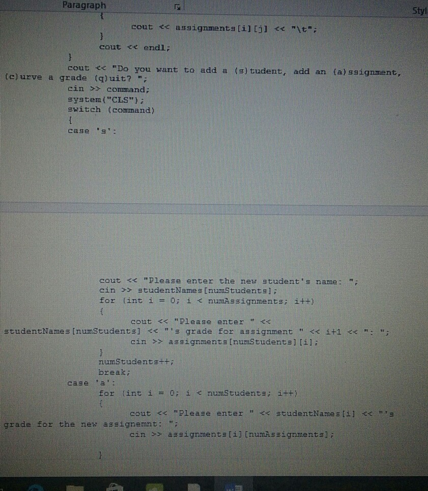 Solved #include string ieuirg Hamespace SEC int main const | Chegg.com