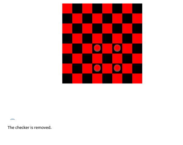 Solved Create an interactive checkerboard web page. The | Chegg.com