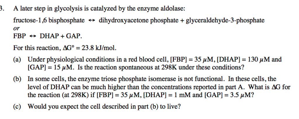 Solved A later step in glycolysis is catalyzed by the enzyme | Chegg.com