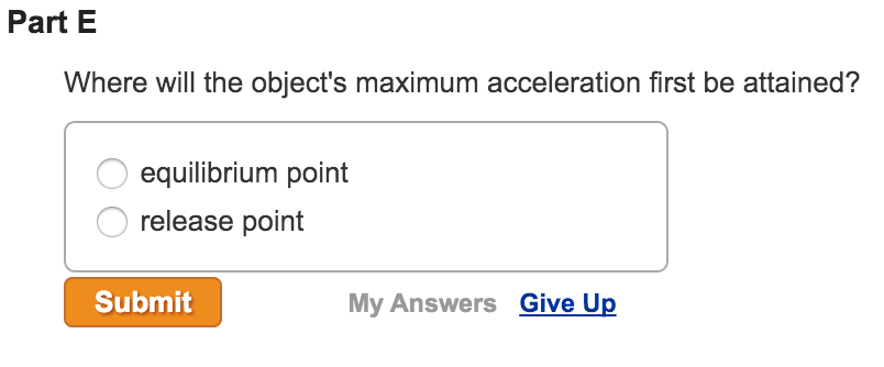 Solved A 16 Kg Object Oscillates At The End Of A Vertically